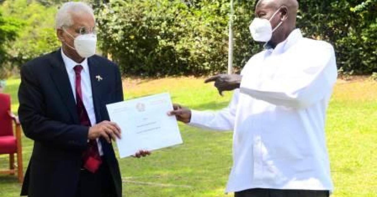 President Brahim Ghali sends written message to President of Uganda ...