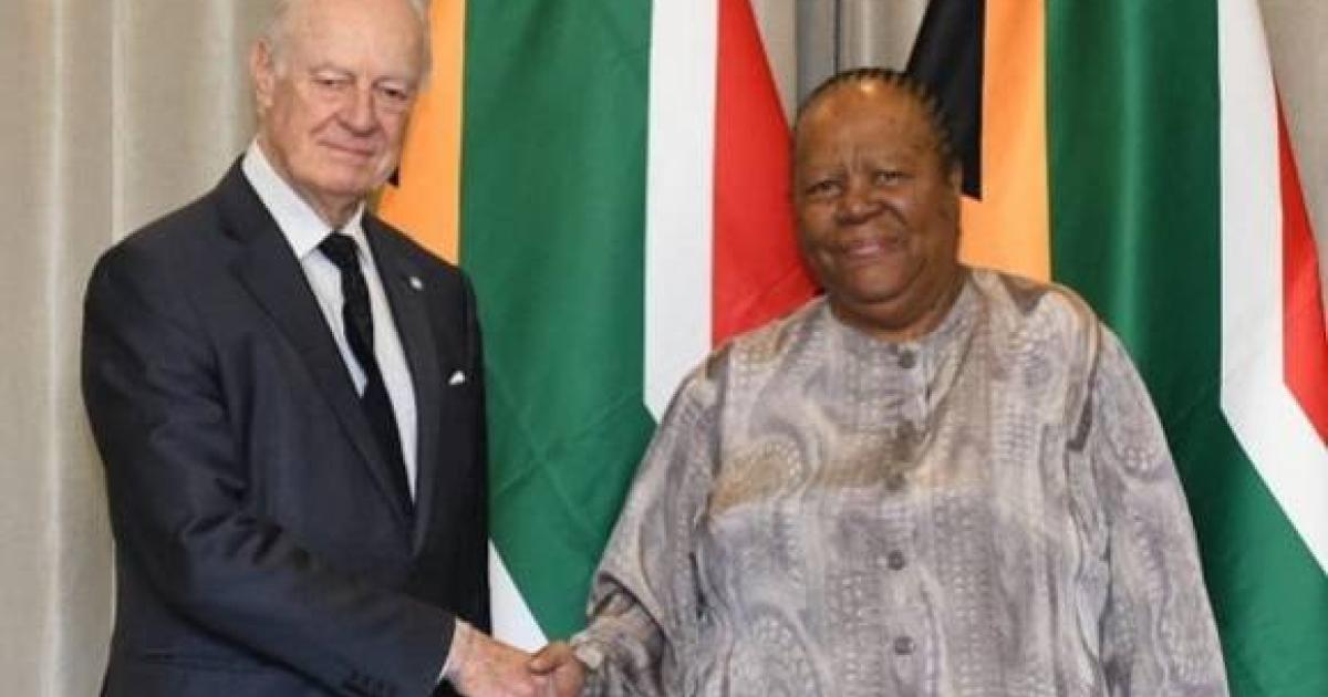 South Africa: The Foreign Minister had a “useful discussion” with de ...