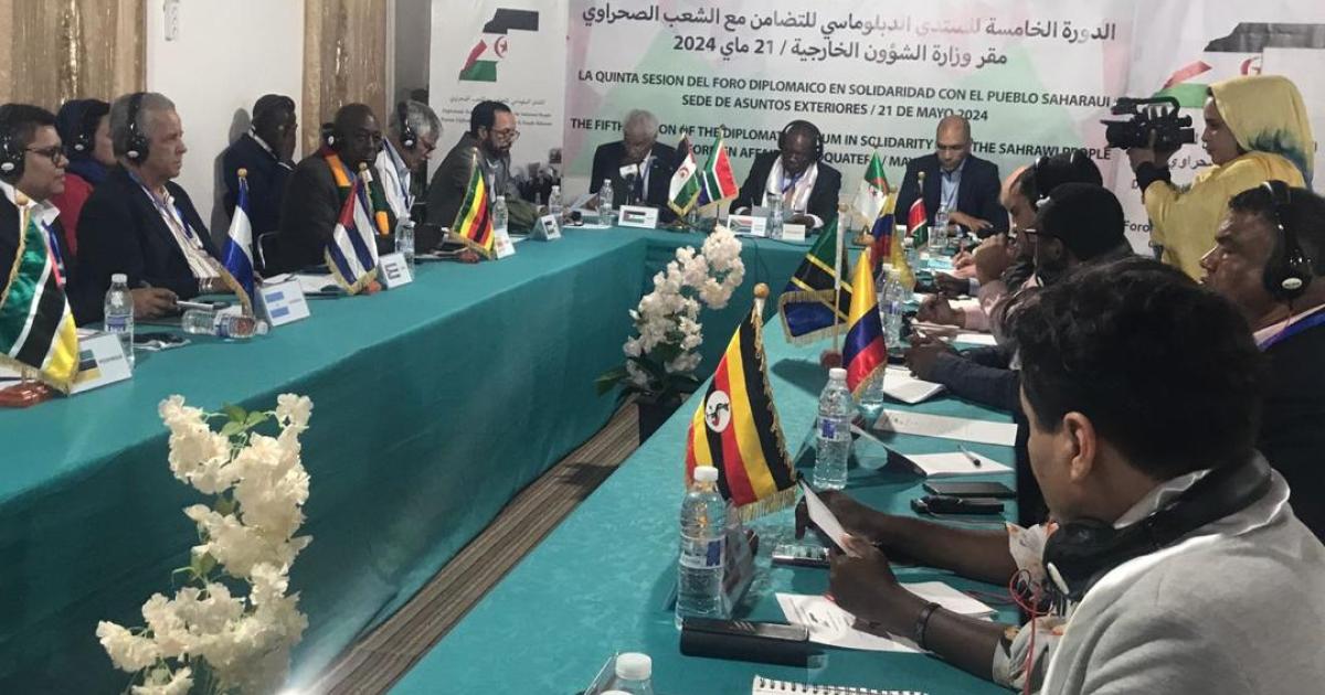 Diplomatic Forum for Solidarity with the Sahrawi People holds its fifth ...