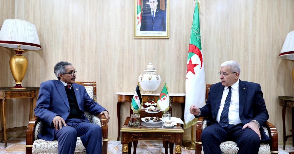 President of Algerian National People’s Assembly reaffirms his country ...